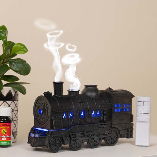 Diffuser, aromatherapy, locomotive